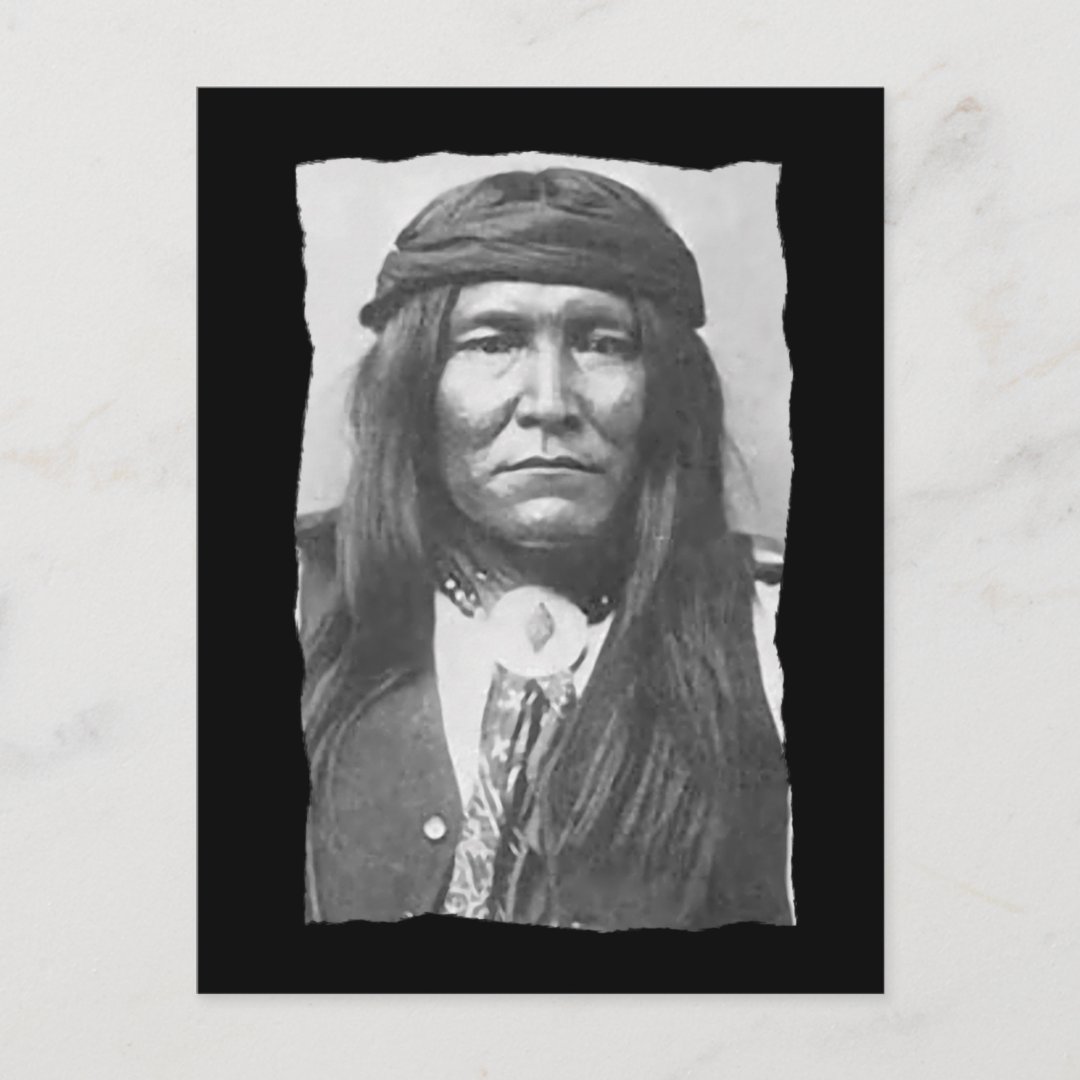 Vintage Native American Cochise Apache Postcard | Zazzle
