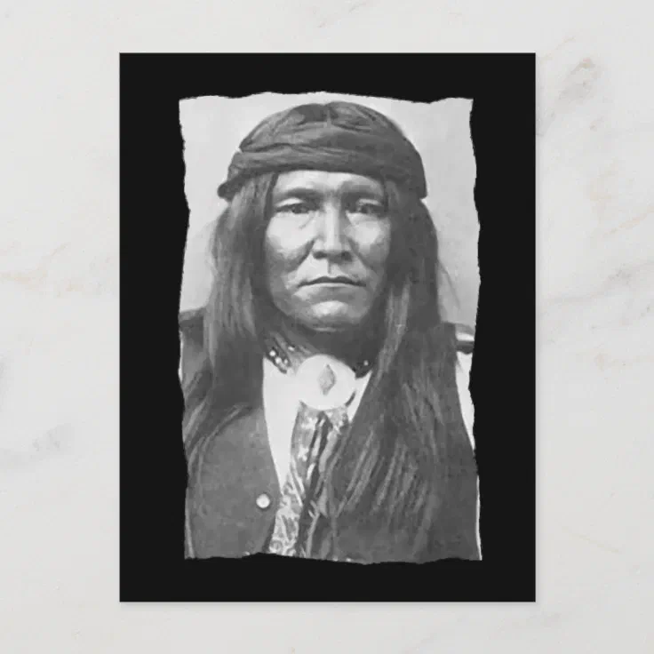 Vintage Native American Cochise Apache Postcard | Zazzle