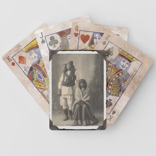 Vintage Native American Playing Cards | Zazzle.com