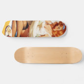 Vintage Naughty Picnic Pin Up Girl Skateboard | Zazzle