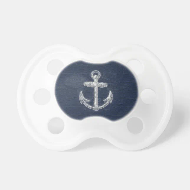 Vintage Nautical Anchor Pacifier | Zazzle