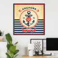 Vintage Nautical Poster | Zazzle