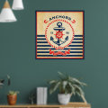 Vintage Nautical Poster | Zazzle