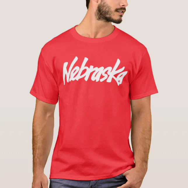 Vintage Nebraska Logo Tee | Zazzle