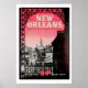 Vintage New Orleans Travel Poster | Zazzle