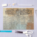 Vintage Newspaper Rustic Decoupage Tissue Paper | Zazzle