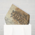 Vintage Newspaper Rustic Decoupage Tissue Paper | Zazzle