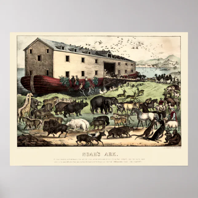 noah's ark poster