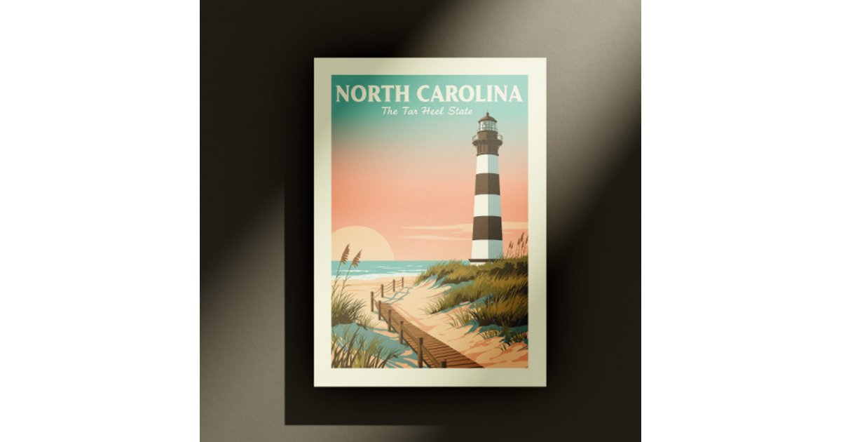 Vintage North Carolina Postcard | Zazzle