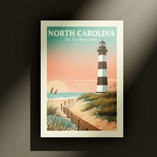 Vintage North Carolina Postcard | Zazzle