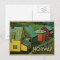 Vintage Norway Postcard | Zazzle