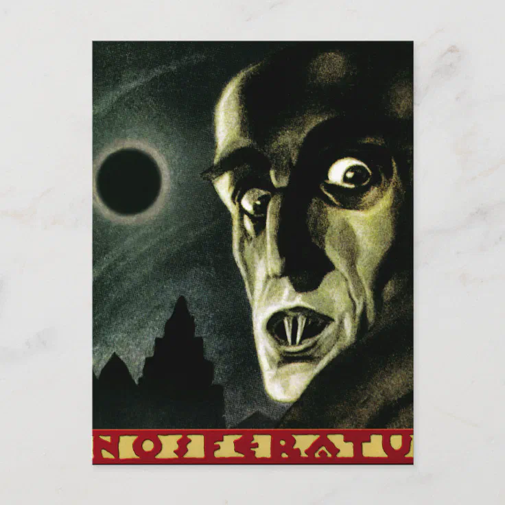 Vintage Nosferatu Art Postcard | Zazzle