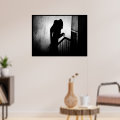 Vintage Nosferatu Shadow Scene Poster | Zazzle