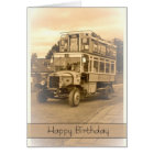 Happy Birthday Bus Driver Card | Zazzle.com