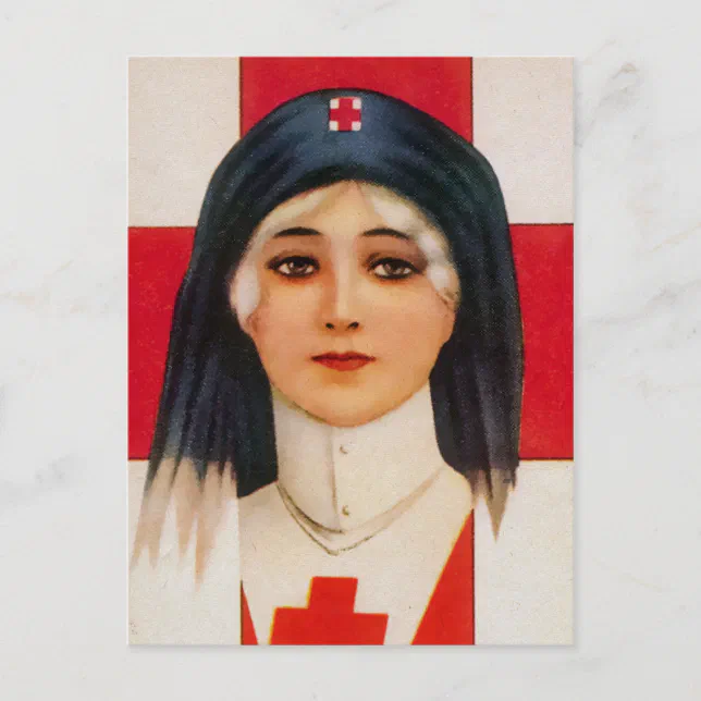 Vintage Nurse Postcard | Zazzle