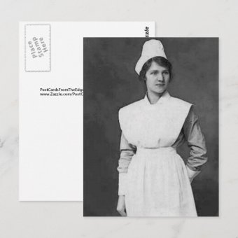 Vintage Nurse Postcard | Zazzle