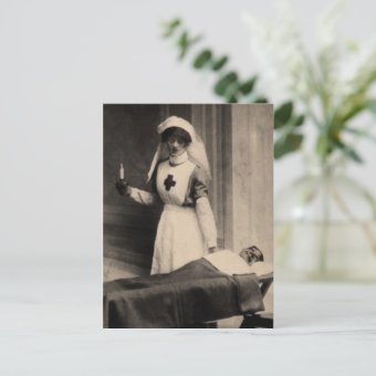 Vintage Nurse Postcard | Zazzle
