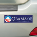 Vintage Obama 2008 Bumper Sticker | Zazzle