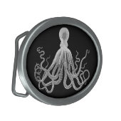 Vintage Octopus Belt Buckle | Zazzle