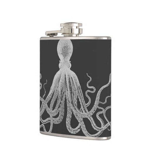 Vintage Octopus Flask | Zazzle