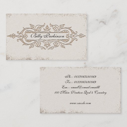 vintage old business card | Zazzle