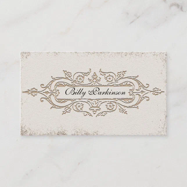 vintage old business card | Zazzle