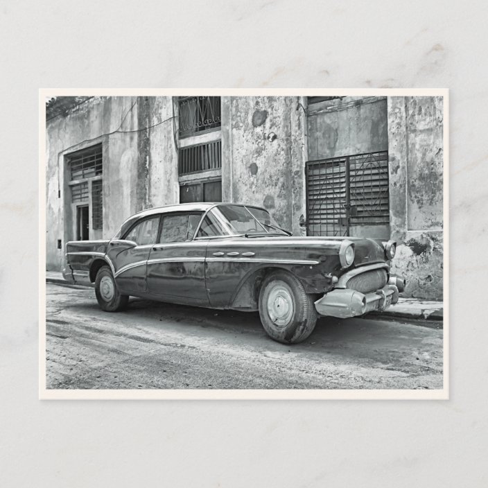 Vintage old car postcard | Zazzle.com