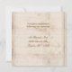 Vintage, old fashioned wedding invitation | Zazzle