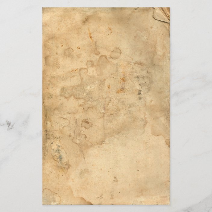 Vintage Old Tea Stained Stationary Stationery | Zazzle.com