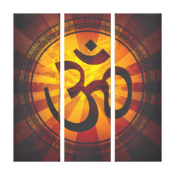 Vintage Om Symbol Canvas Print | Zazzle