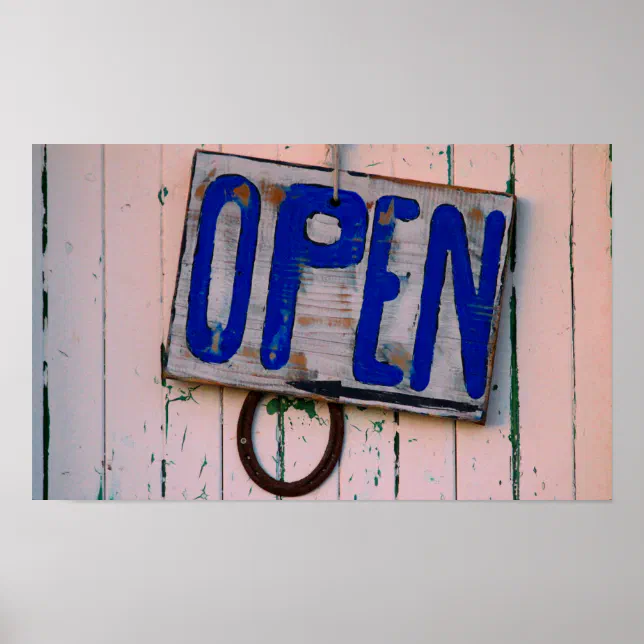 Vintage Open Sign | Zazzle