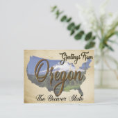 Vintage Oregon State Postcard | Zazzle