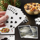 Vintage original alien invasion playing cards | Zazzle