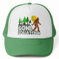 Vintage Original Gone Squatchin Design Hat | Zazzle