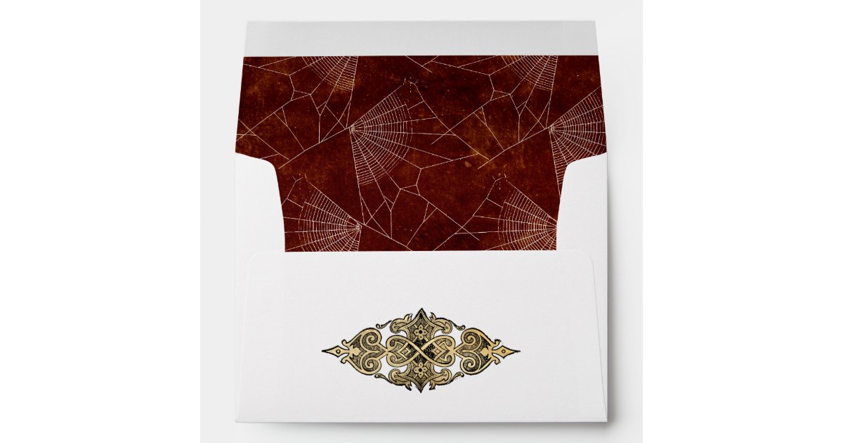 Vintage Ornamental Grunge Gothic Fantasy Envelope | Zazzle
