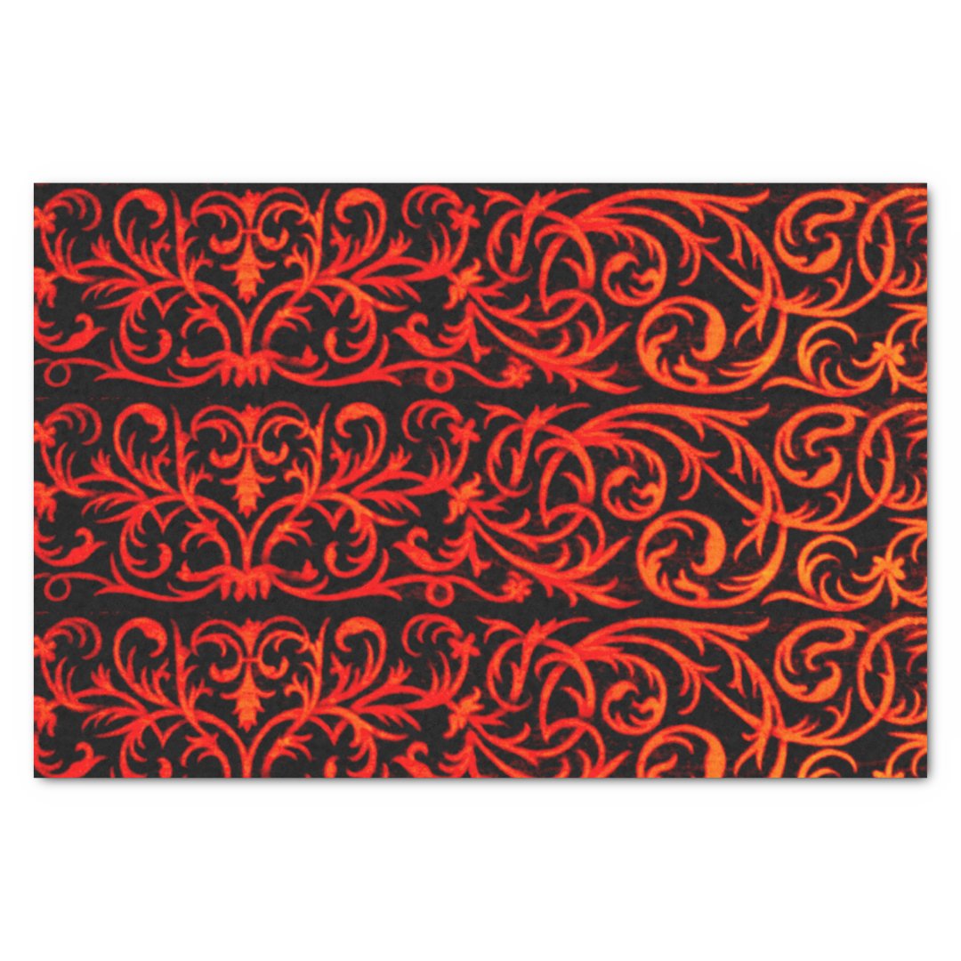 Vintage ornate damask swirls diy decoupage crafts tissue paper | Zazzle