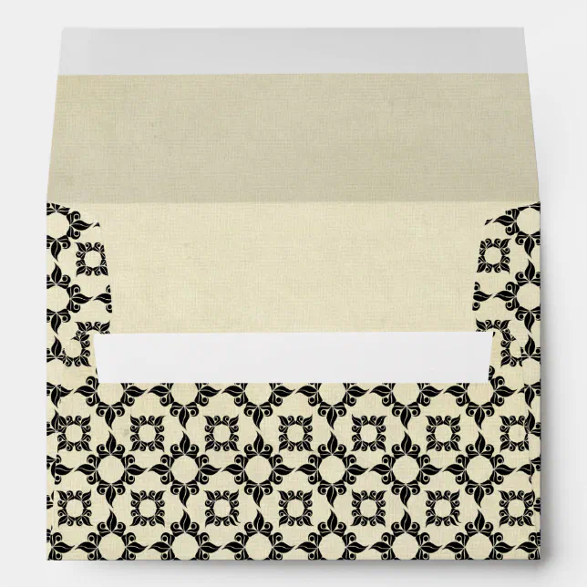 Vintage Ornate Pattern Envelope | Zazzle