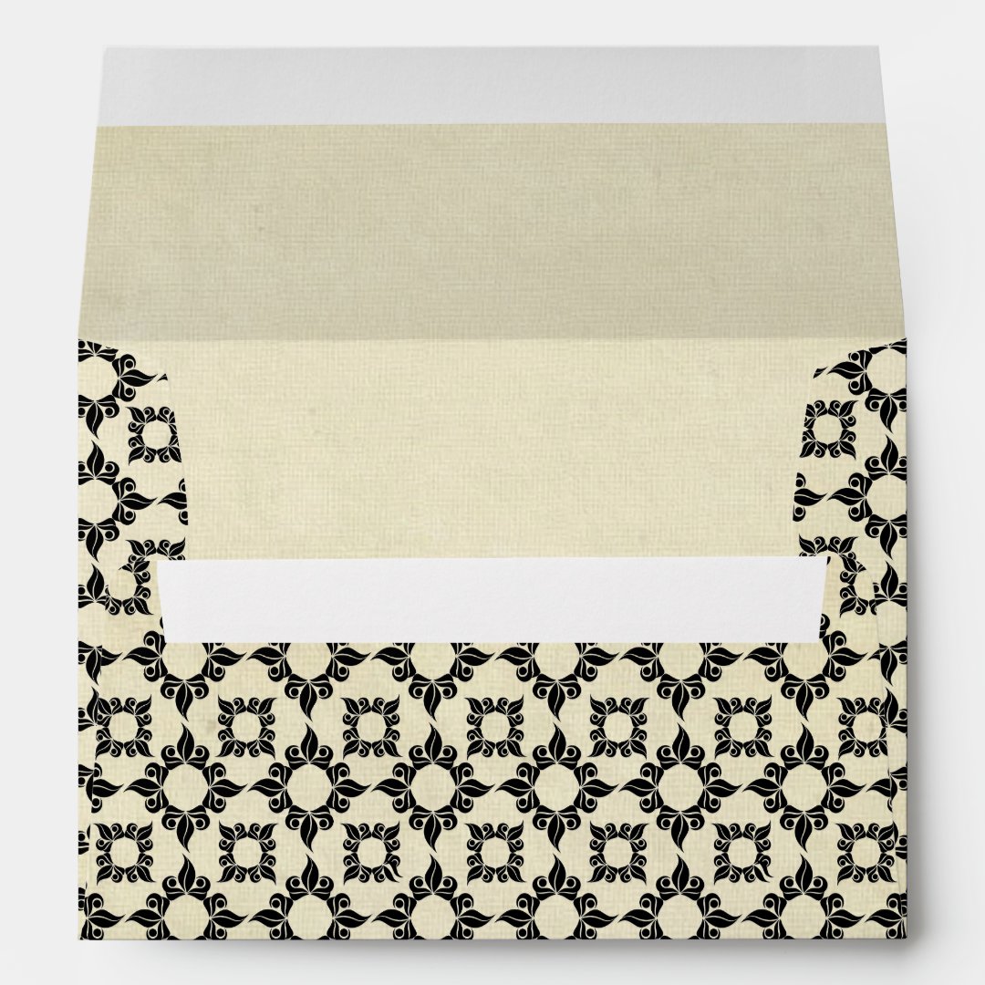 Vintage Ornate Pattern Envelope | Zazzle