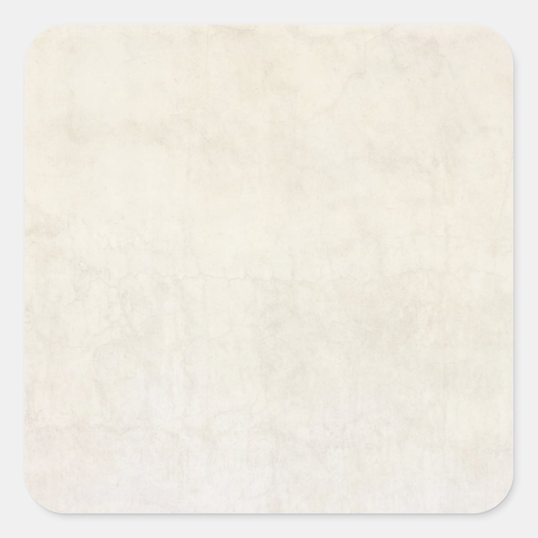 Vintage Paper Antique Ivory Parchment Background Square Sticker | Zazzle