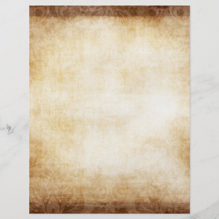 Vintage Paper Background Flyer | Zazzle