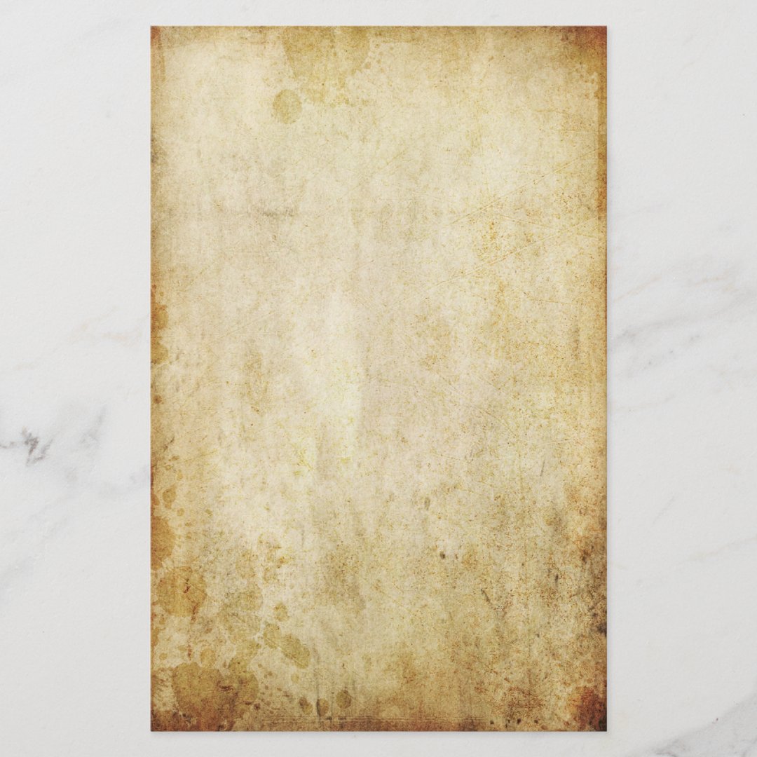 Vintage Parchment Stationery | Zazzle