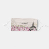Vintage Paris Face Mask With Filter Insert Slot | Zazzle