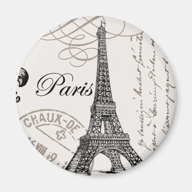 Vintage Paris...magnet Magnet | Zazzle