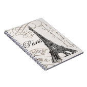 Vintage Paris...notebook Notebook | Zazzle