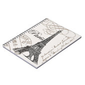 Vintage Paris...notebook Notebook | Zazzle