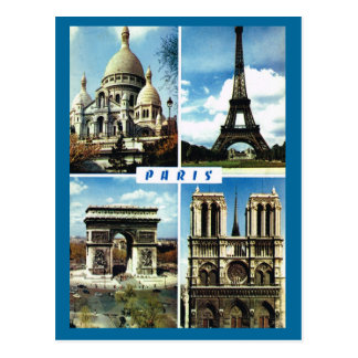 Paris Postcards, Paris Post Cards & Paris Postcard Designs