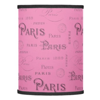 Vintage Paris Themed Lamp Shade | Zazzle