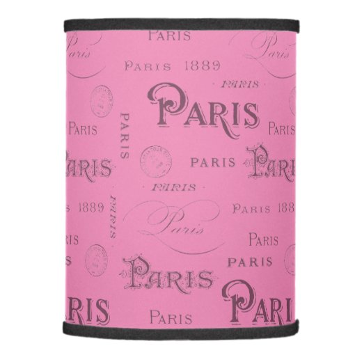 Vintage Paris Themed Lamp Shade | Zazzle
