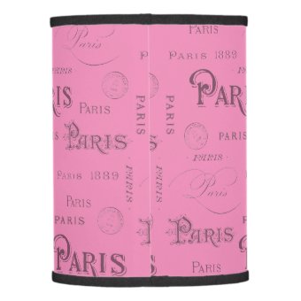 Vintage Paris Themed Lamp Shade | Zazzle