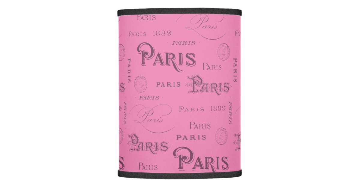 Vintage Paris Themed Lamp Shade | Zazzle